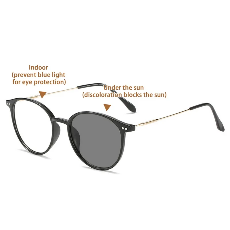 Photochromic Polarized Anti Blue Light Glasses Man Women Driving Pilot ...