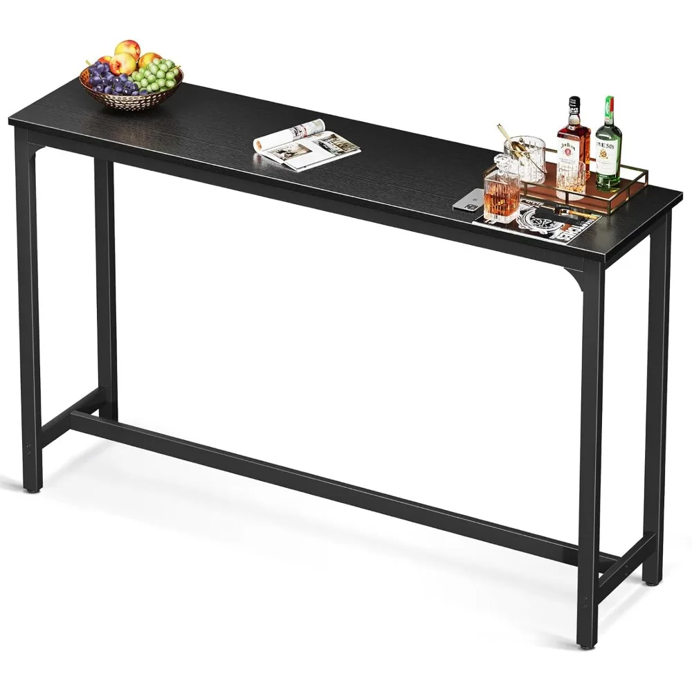 63-inch-Bar-Table-Bar-Height-Pub-Table-Counter-Height-Bar-Table ...