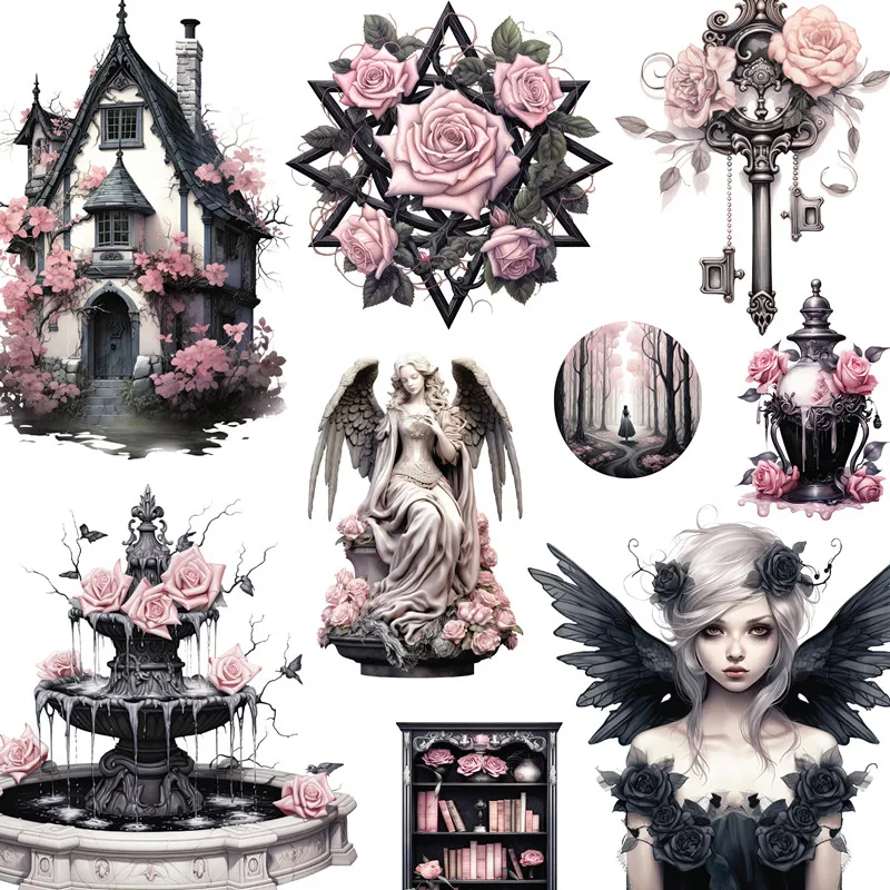 Gothic Stickers Crafts And Scrapbooking stickers kids toys book ...