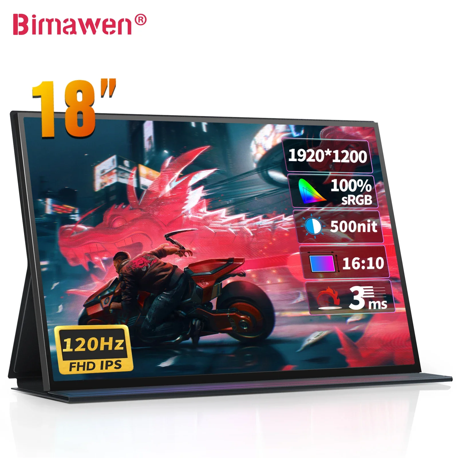 Bimawen-18-Inch-1-5K-120Hz-Portable-Monitor-16-10-DCI-P3-500Nit-Display ...