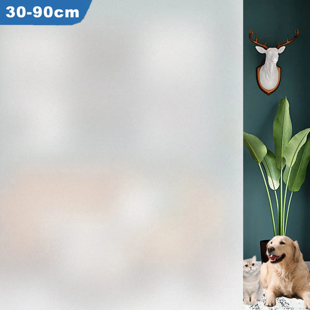 Frosted-Matte-White-Window-Privacy-Film-Static-Cling-Glass-Opaque ...