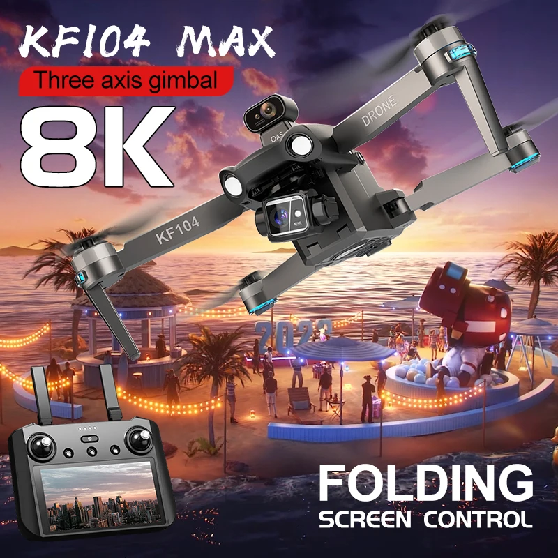 2024-Screen-Controlled-KF104-Drone-Aerial-Vehicle-Remote-Control ...