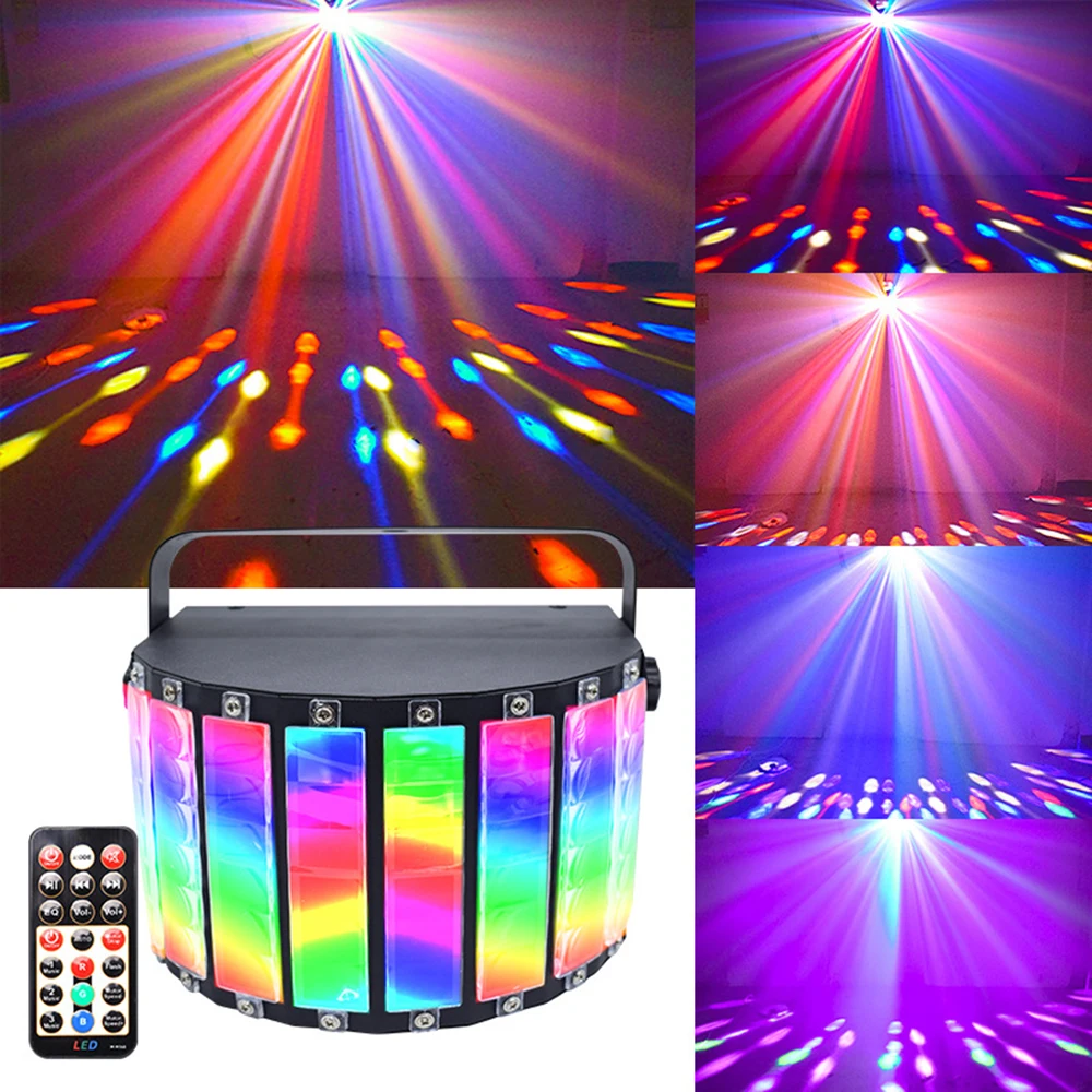 RGB-Stage-Light-DJ-Disco-Laser-Lights-Projector-LED-Sound-Strobe-Flash ...