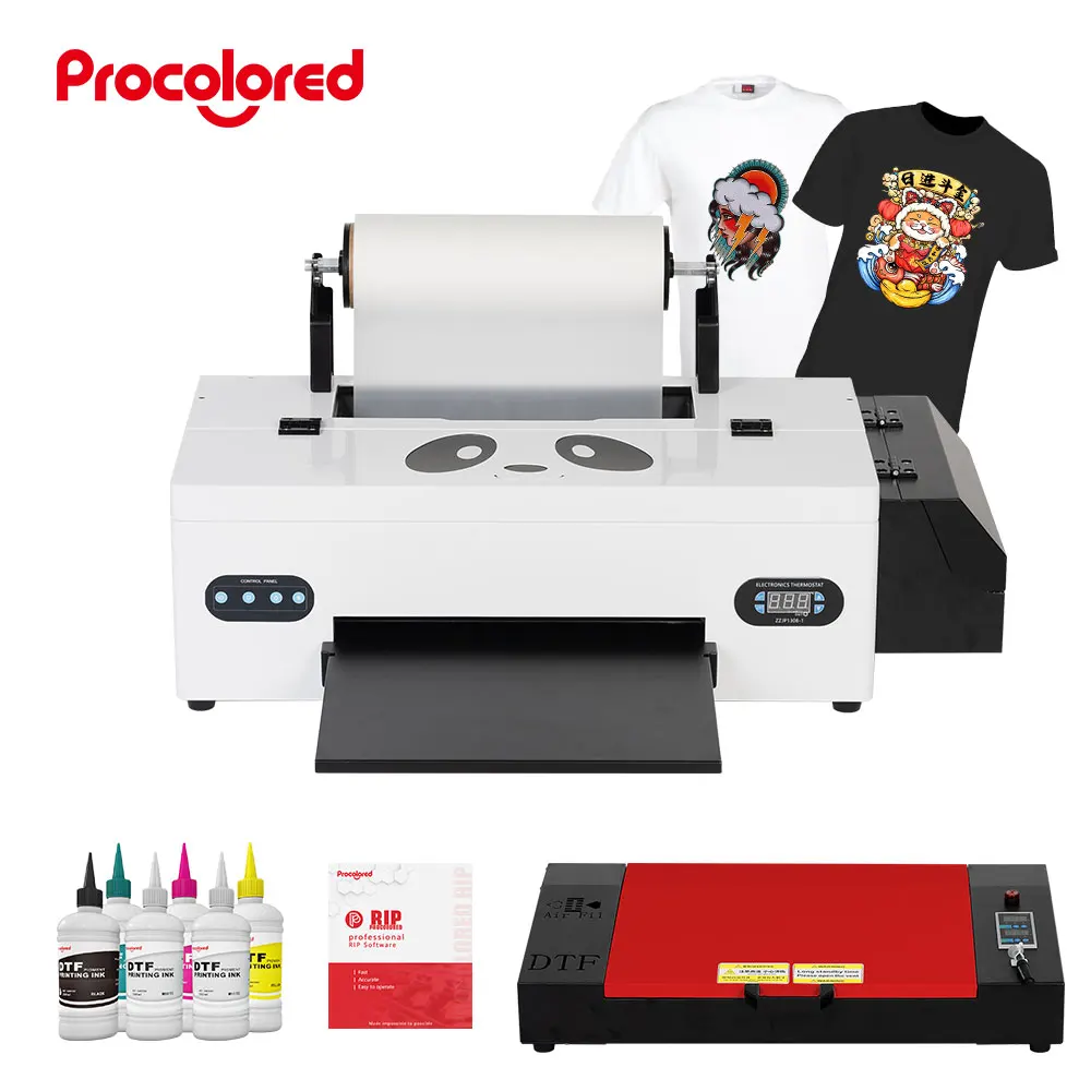 Procolored-DTF-Printers-A3-L1800-with-Roll-Feeder-Powder-Shaking-Ovens ...