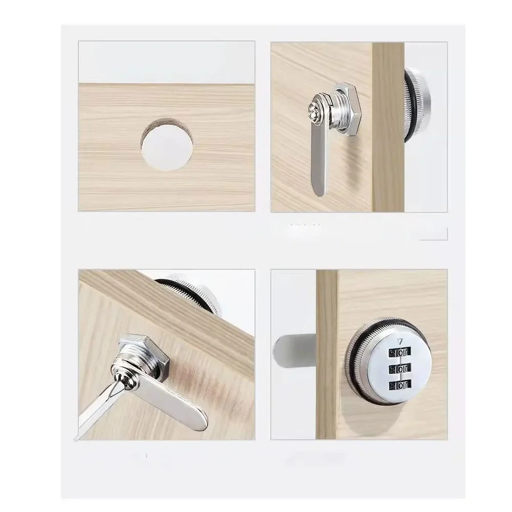 3-Digit-Combination-Password-box-Lock-20-30mm-smart-Cam-Code-Lock-Zinc ...