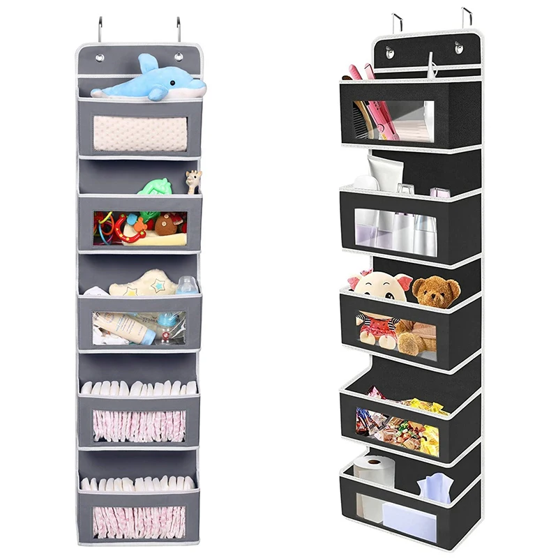 Accroche-sac,Sac de rangement suspendu en tissu Non tissé, sac de ...