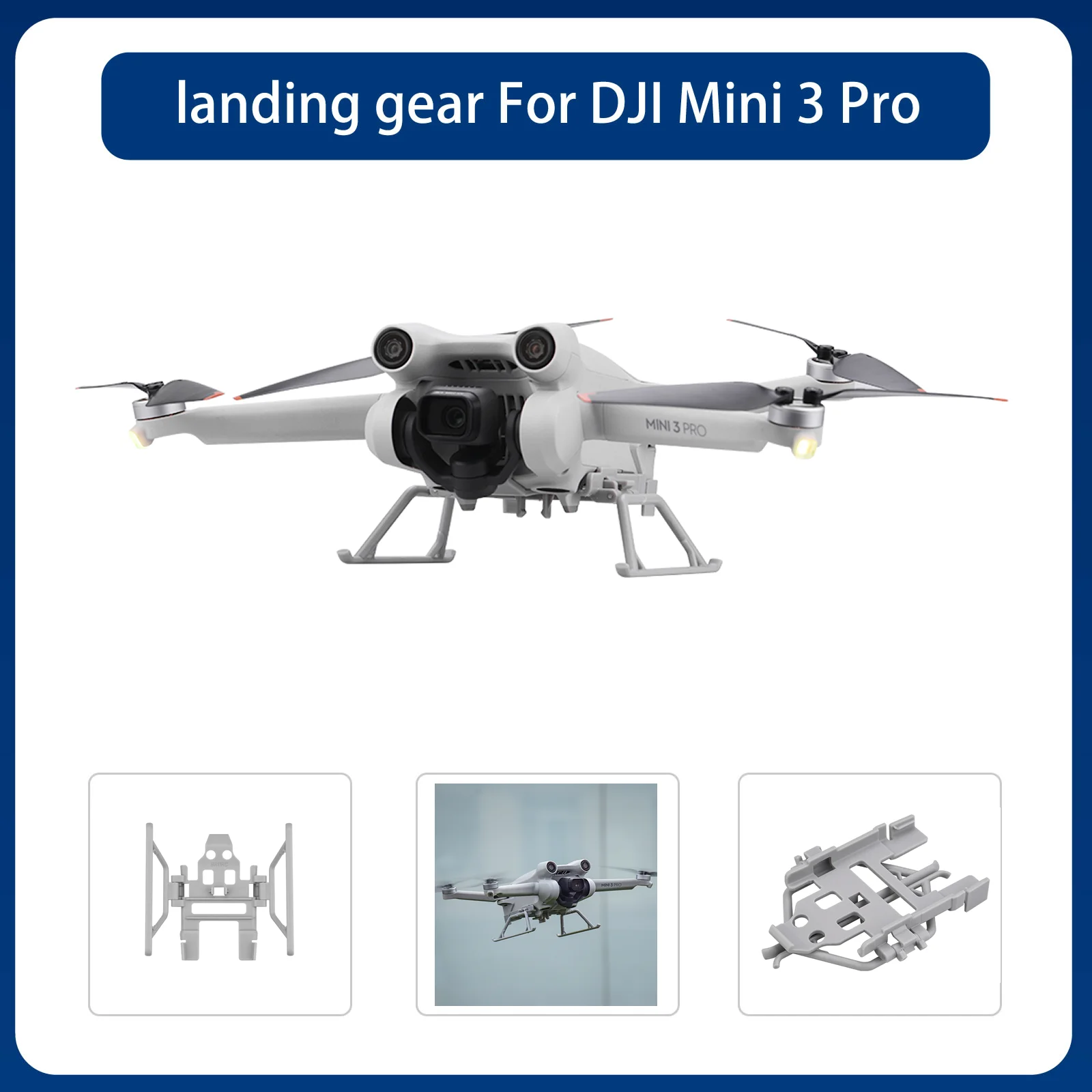 Landing-Gear-for-DJI-Mini-3-PRO-Drone-Quick-Release-Height-Extender ...