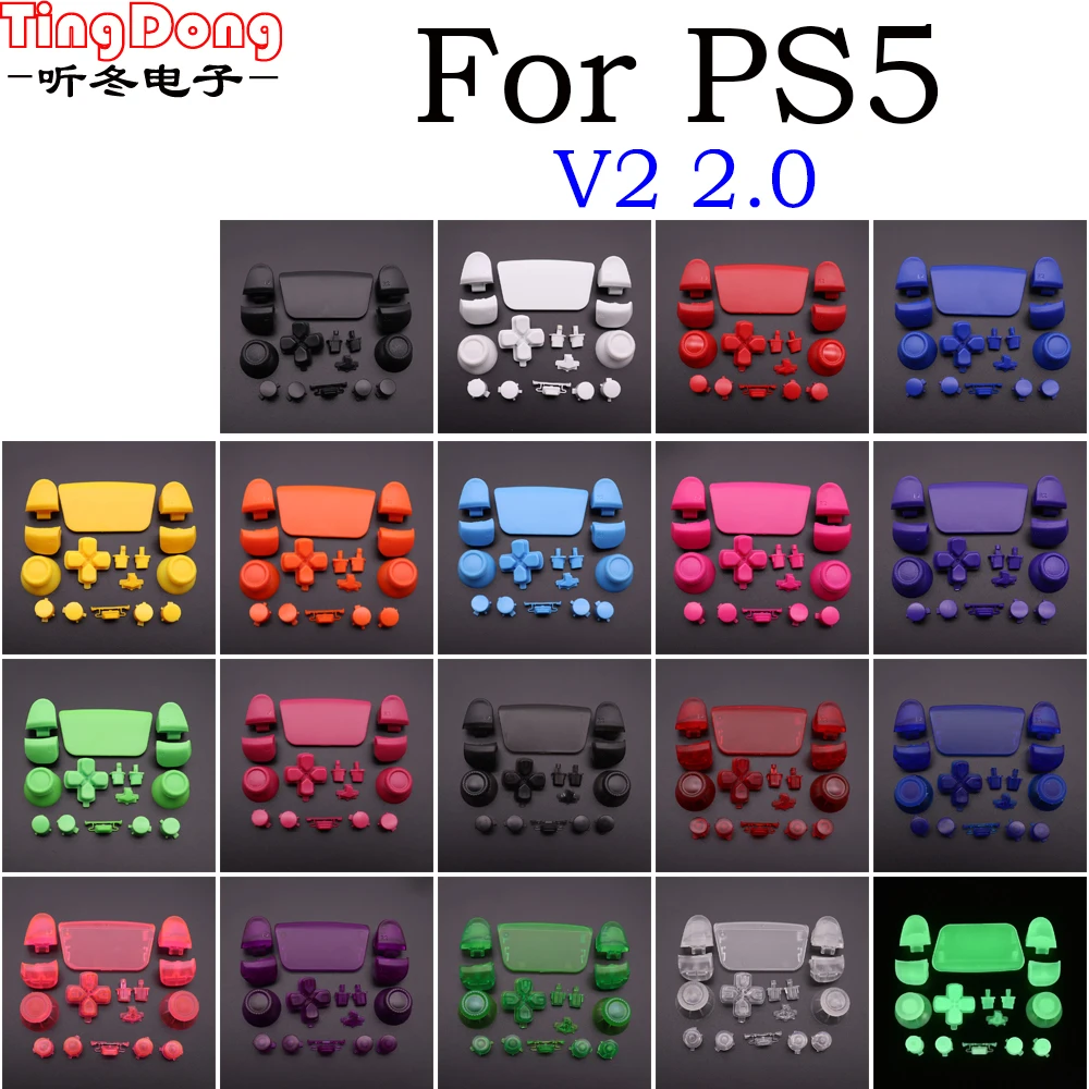 1set-D-pad-R1-L1-R2-L2-Direction-Key-ABXY-Buttons-Handle-Joysticks ...