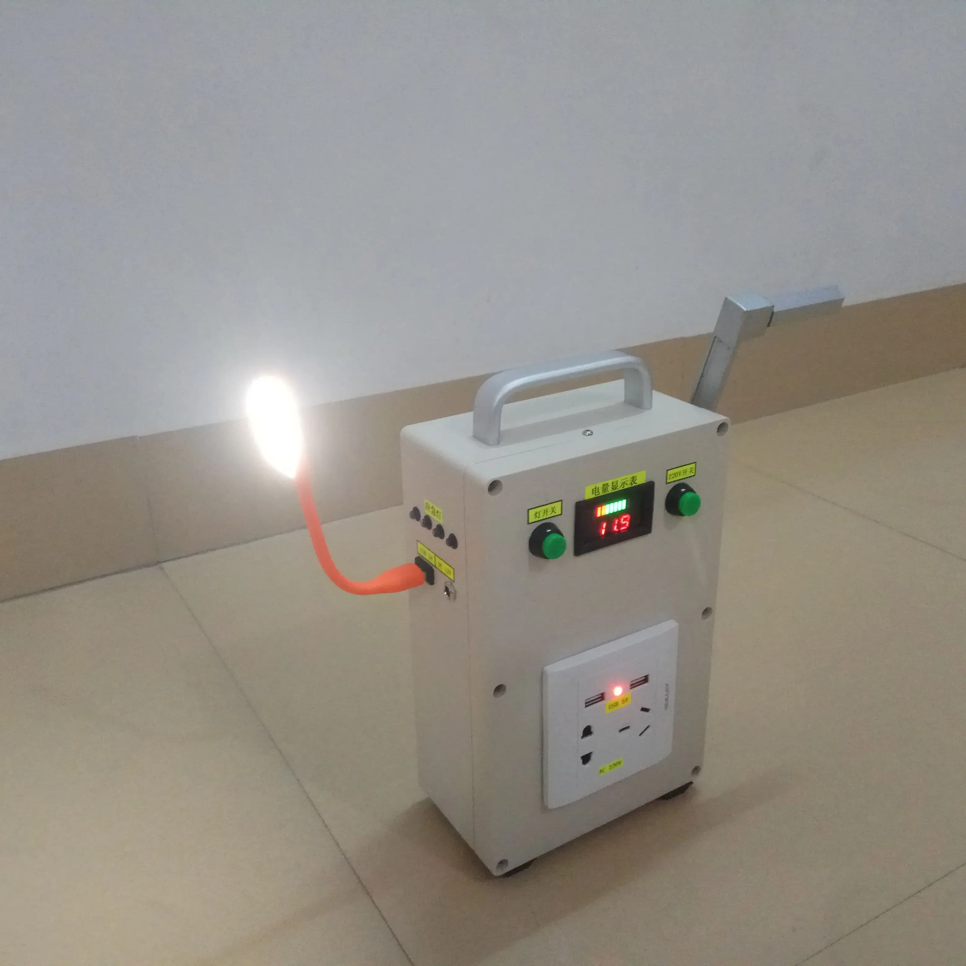 Hand-cranked-generator-outdoor-mobile-power-supply-220V-large-capacity ...