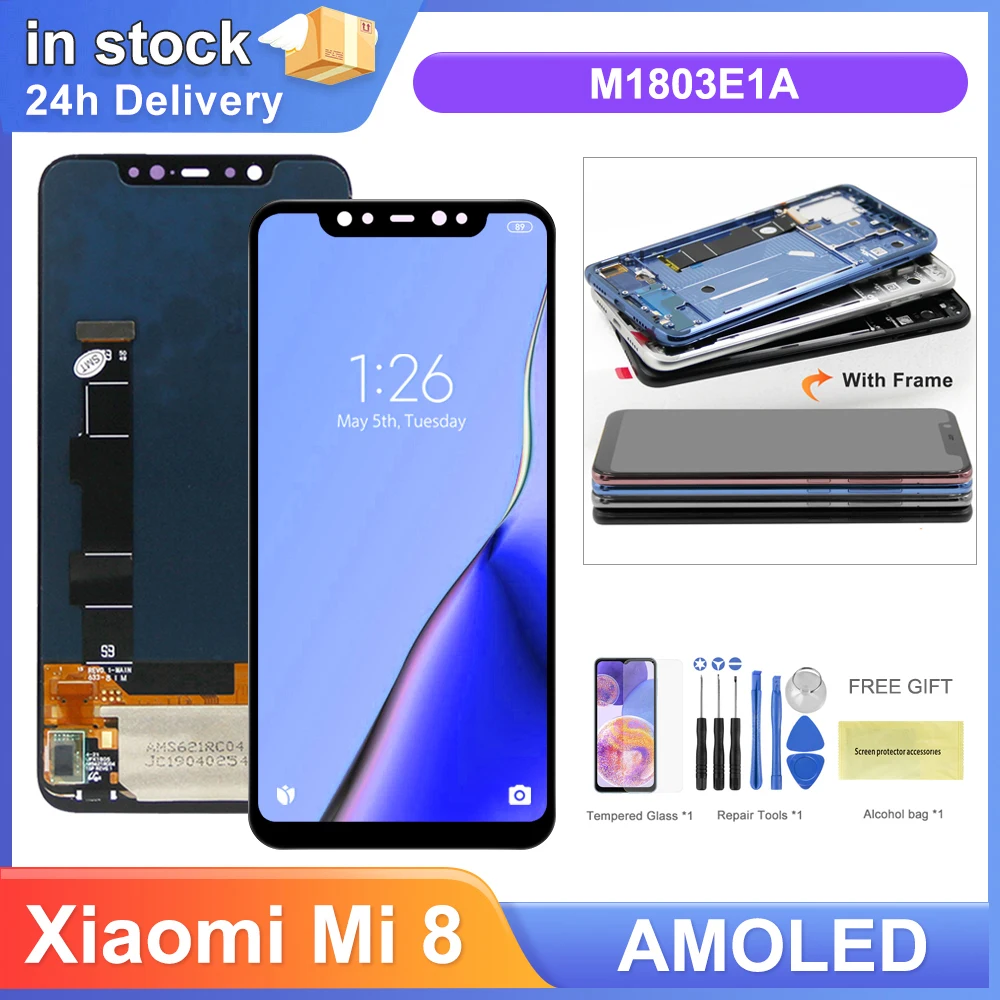 Reemplazo-de-pantalla-Super-AMOLED-Mi-8-6-21-para-Xiaomi-Mi-8-Mi8 ...