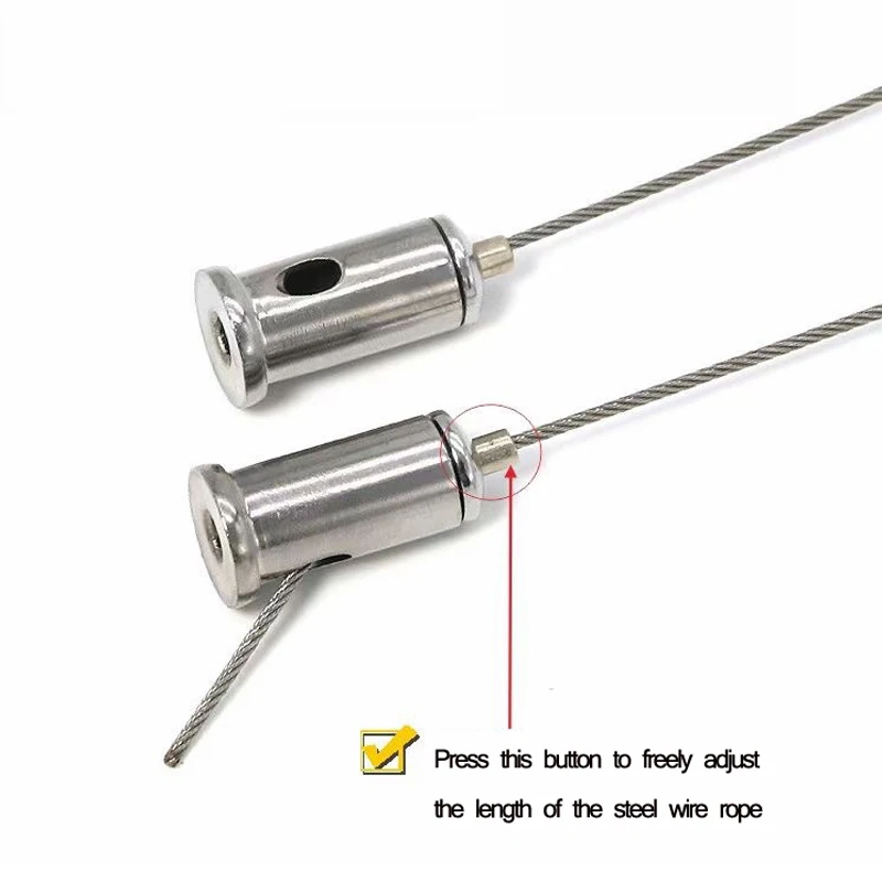 Side-Steel-Wire-Rope-Clamp-Adjuster-Installation-Of-Ceiling-Suspension ...