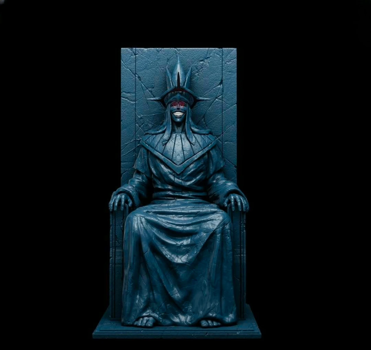 Solo Leveling: Giant God Statue Throne Sculpture – The Ultimate Wall ...