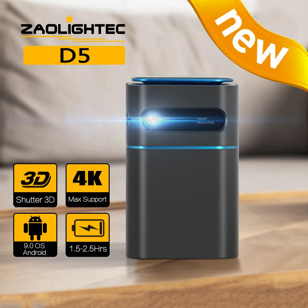 ZAOLIGHTEC-D5-3D-4K-Cinema-Home-Theater-1080P-Smart-Android-WIFI-Video ...
