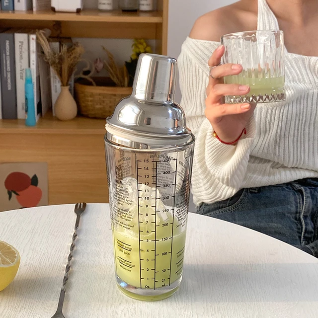 Alcohol Shaker And Measuring Cups