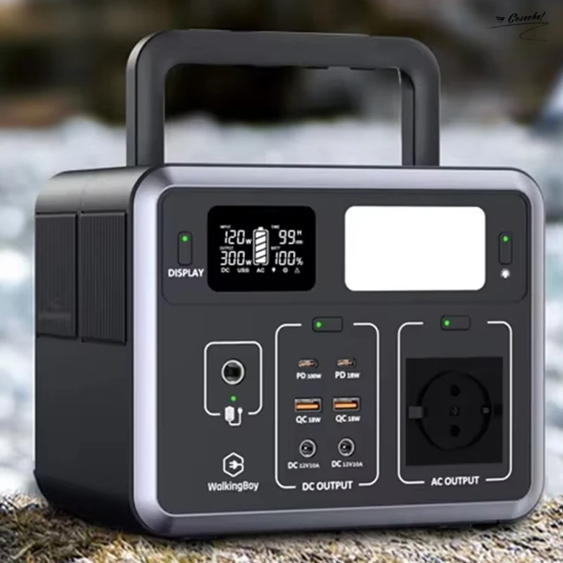 300W-288WH-Large-Capacity-Power-Station-Portable-220V-Rechargeable ...