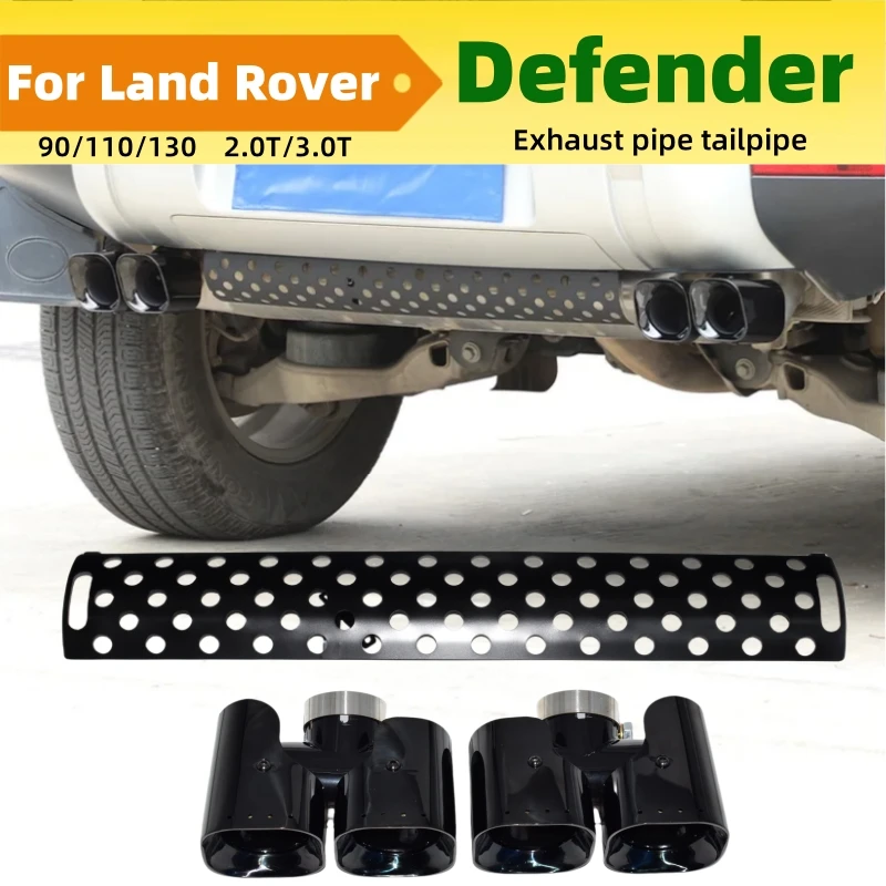 For Land Rover Defender Exhaust Tailpipe 2020-2025 Defender Muffler Tip ...
