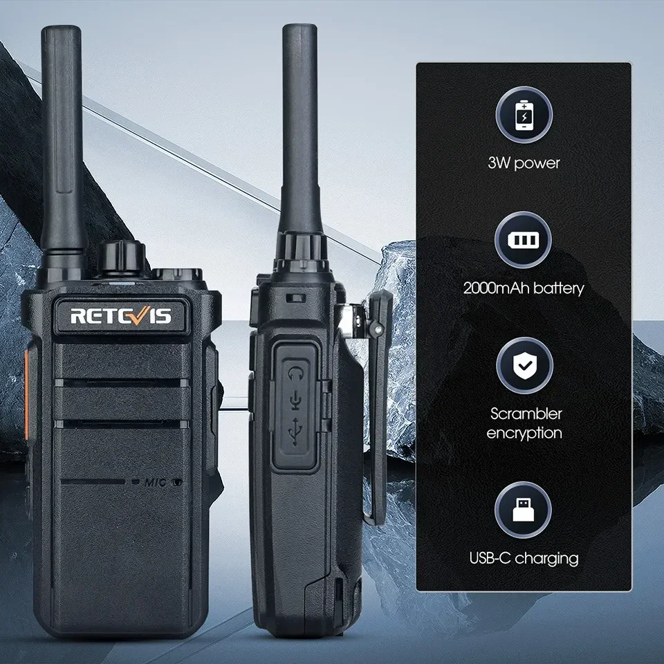 Retevis-RB626-Walkie-Talkie-Powerful-3W-Long-Range-USB-C-Charging ...