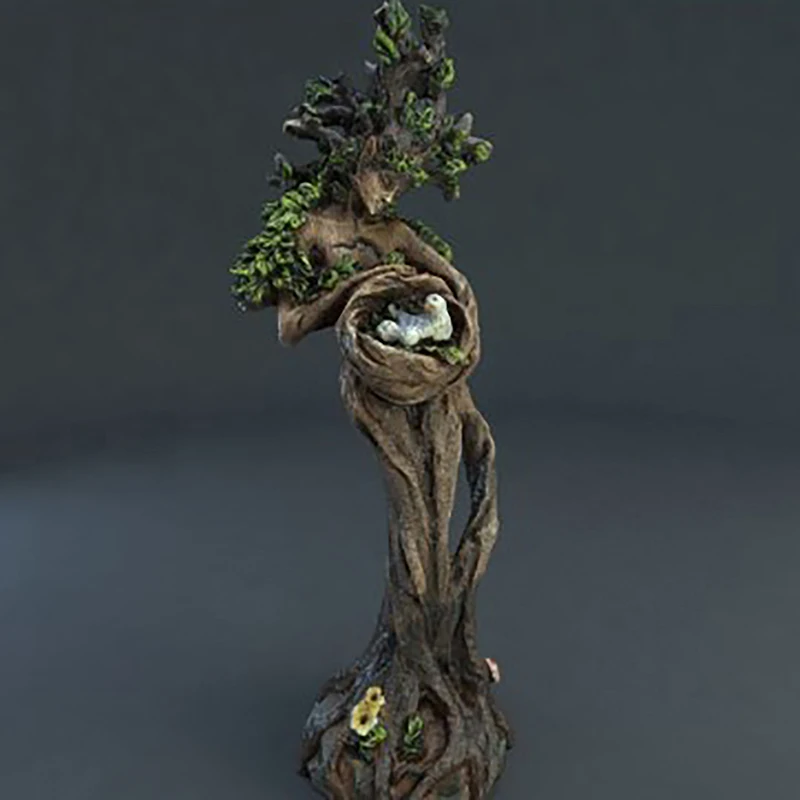Forest-Goddess-Statue-Nature-Queen-Resin-Sculpture-Creative-Desktop ...