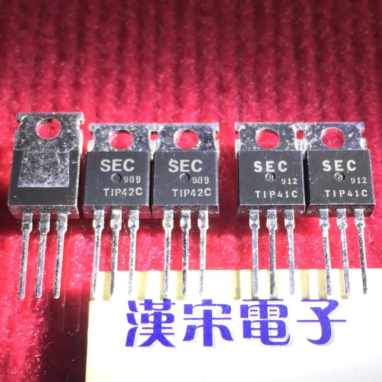 Frete grátis TIP41C TIP42C SEC 4 5 pairs/package