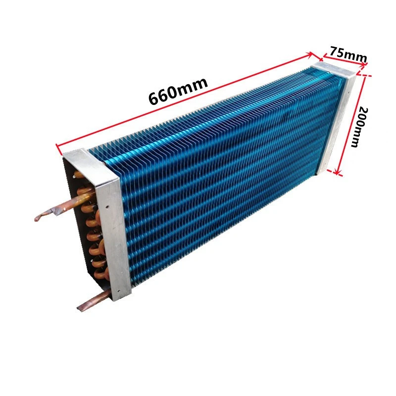 échangeur Chaleur Aluminium Cuivre Condenseur Neuf En Aluminium/cuivre ...