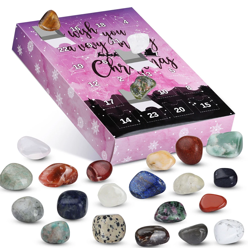 Christmas-Advent-Calendar-Box-with-Precious-Stone-24-Grid-Natural ...