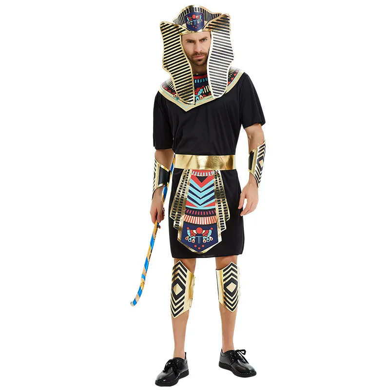Man-Ancient-Egypt-Pharaoh-Costume-Anubis-Soldier-Robe-Halloween ...