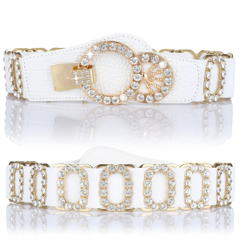 Women's waist belt, women's decorative belt fashionable elastic women's ...