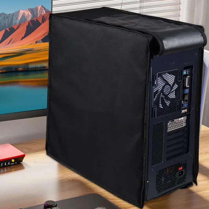Funda-protectora-de-suministro-de-Monitor-de-CPU-cubierta-antipolvo ...