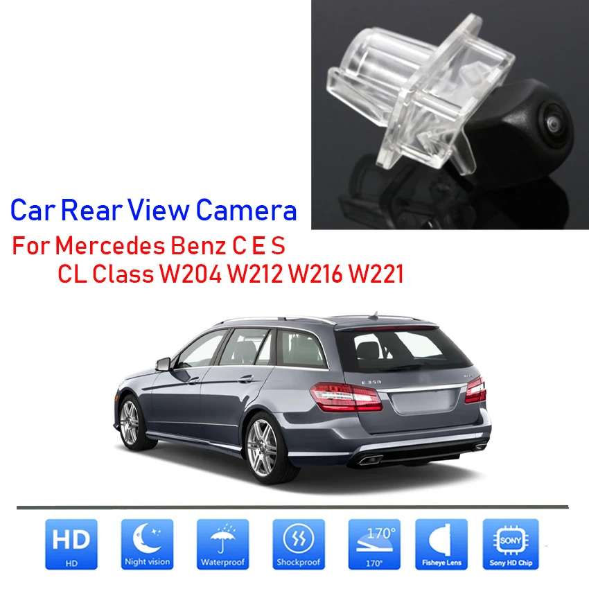 HD Wireless Car CCD Rear Camera Fisheye Lens Night Vision Waterproof ...
