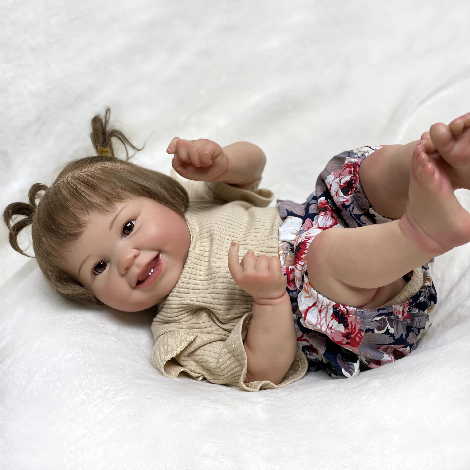 Vinil-macio-Realistic-Reborn-Baby-Doll-artesanal-fofo-Juliana-presentes ...