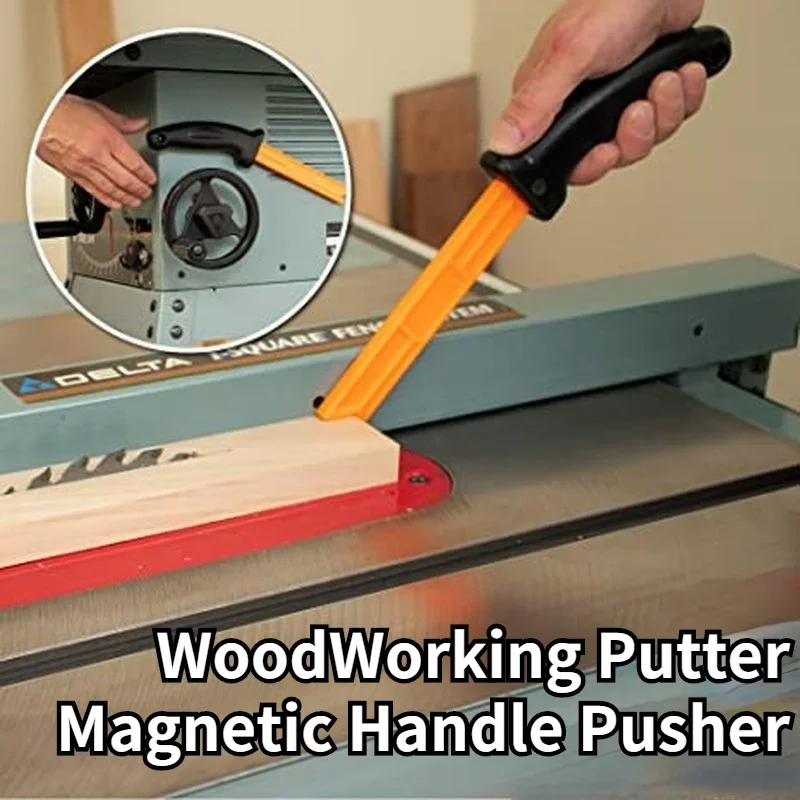 WoodWorking-Putter-Magnetic-Handle-Pusher-Tools-Angle-Foam-Pad-Holder ...