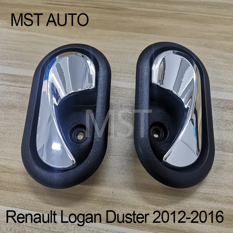 Inner-Left-Or-Right-Side-Door-Handle-With-Chrome-For-Renault-Logan ...