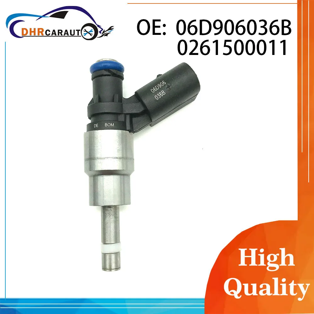 New-Set-Of-1-4-PCS-Fuel-Injector-OEM-06D906036B-0261500011-06D906036D ...