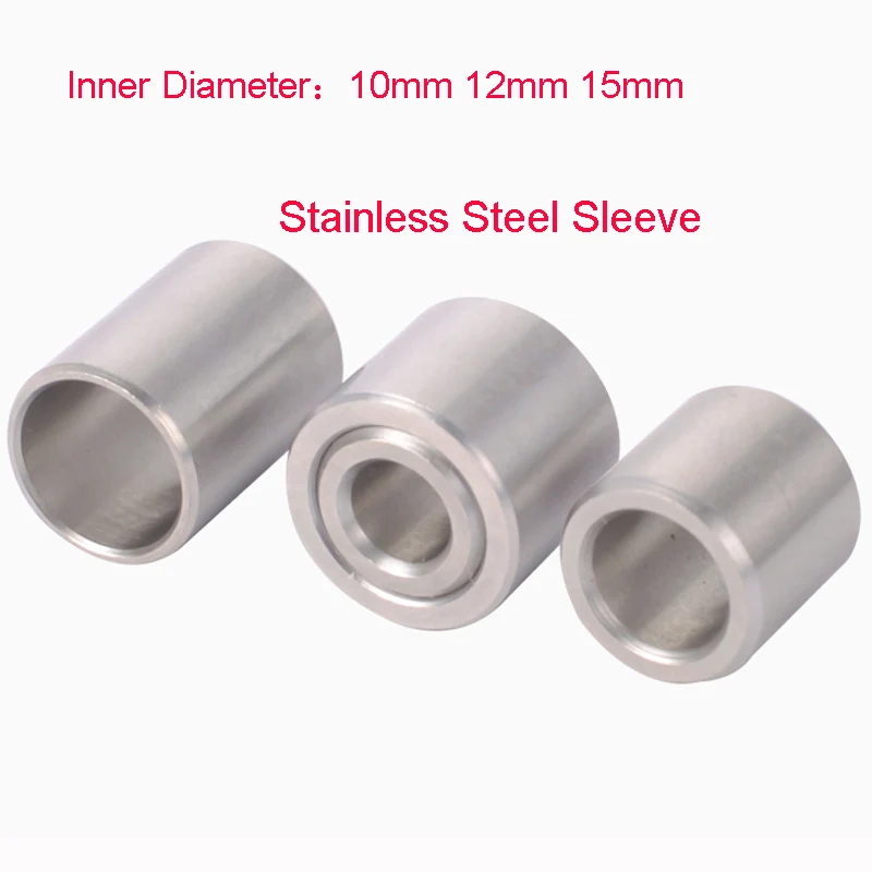 1Pcs Stainless Steel Sleeve Bushing Wear Resistant Bushing Inner Guide ...