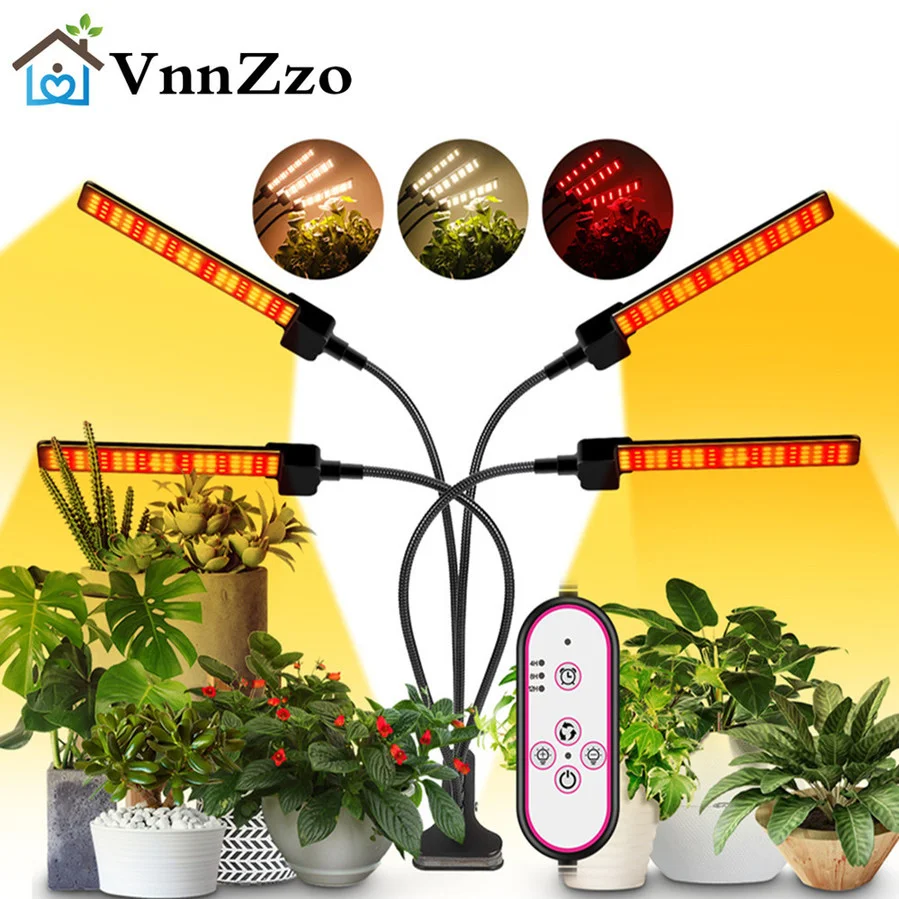 Full Spectrum Led Grow Lights Indoor Plant Hydroponics Flower Best ...