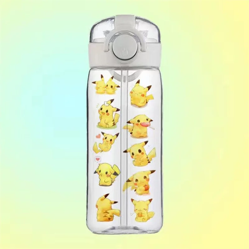 Pokemon Anime Pikachu Cartoon Cute Student Children Water Cup Portable ...