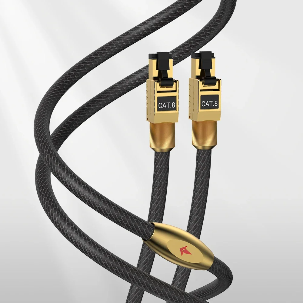 Viborg-udio-Pure-Silver-Cabo-Ethernet-Cabo-LAN-RJ45-Cabo-de-Rede ...