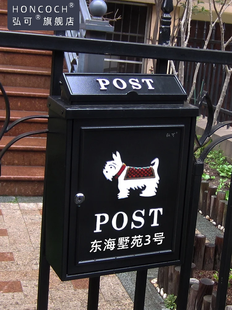 Wall-mounted-Rainproof-Outdoor-Mailbox-com-bloqueio-estilo-europeu ...