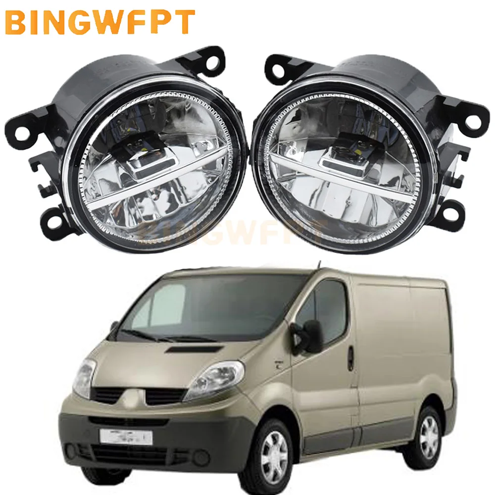 2PCS-Car-Fog-Light-Assembly-LED-Fog-Lamps-DRL-Daytime-Running-Lamp-12V ...