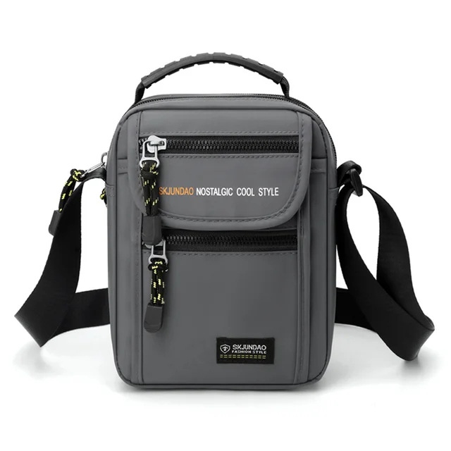 Man Crossbody Bag Leisure Messenger Bag Male Waterproof Nylon Satchel ...
