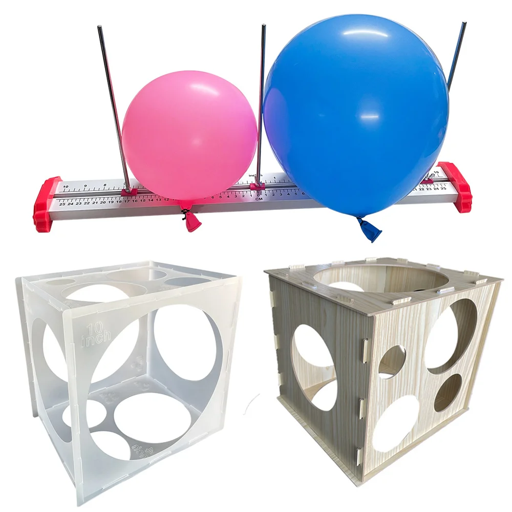 Wooden-Balloon-Sizer-and-Al-Alloy-Balloon-Calibrator-Meter-Ruler ...