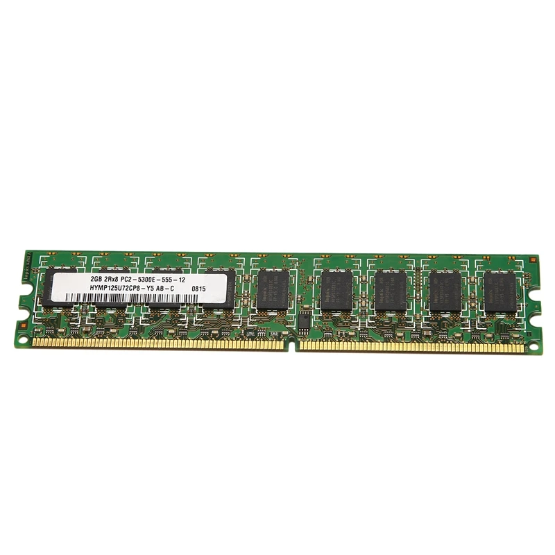 2gb ddr2 ram memória 667mhz pc2 5300 ecc dimm 240 pinos para desktop ...