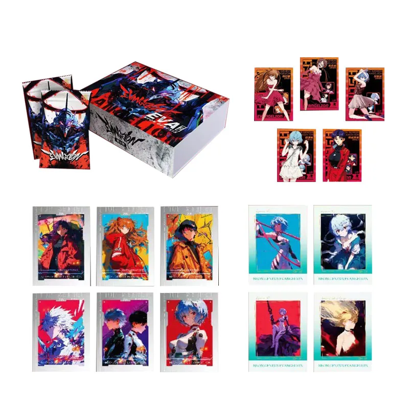 Neon-Genesis-Evangelion-collection-cards-box-EVA-character-cards-UR ...