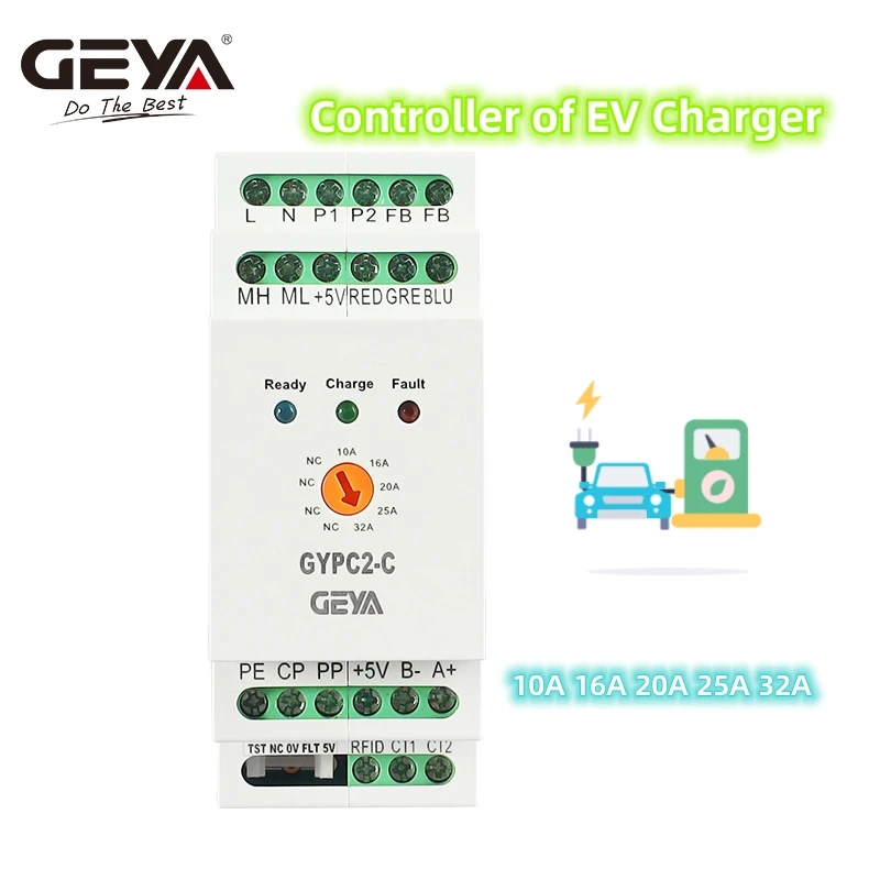 GEYA-GYPC2-C-Evse-Controller-Electronic-Protocol-EV-Charger-Station ...