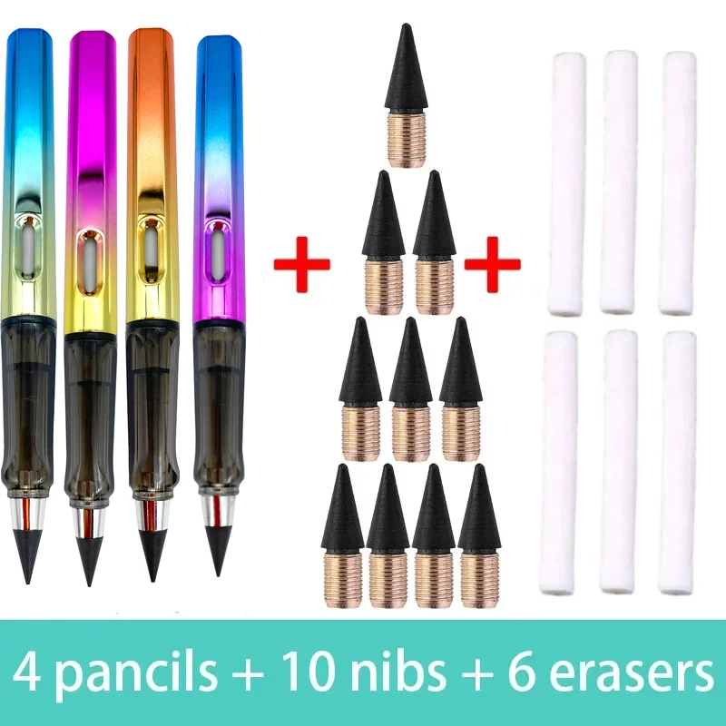 20pcs-Set-Infinity-Pencils-No-Sharpening-Eternity-Pencils-Office-Kawaii ...