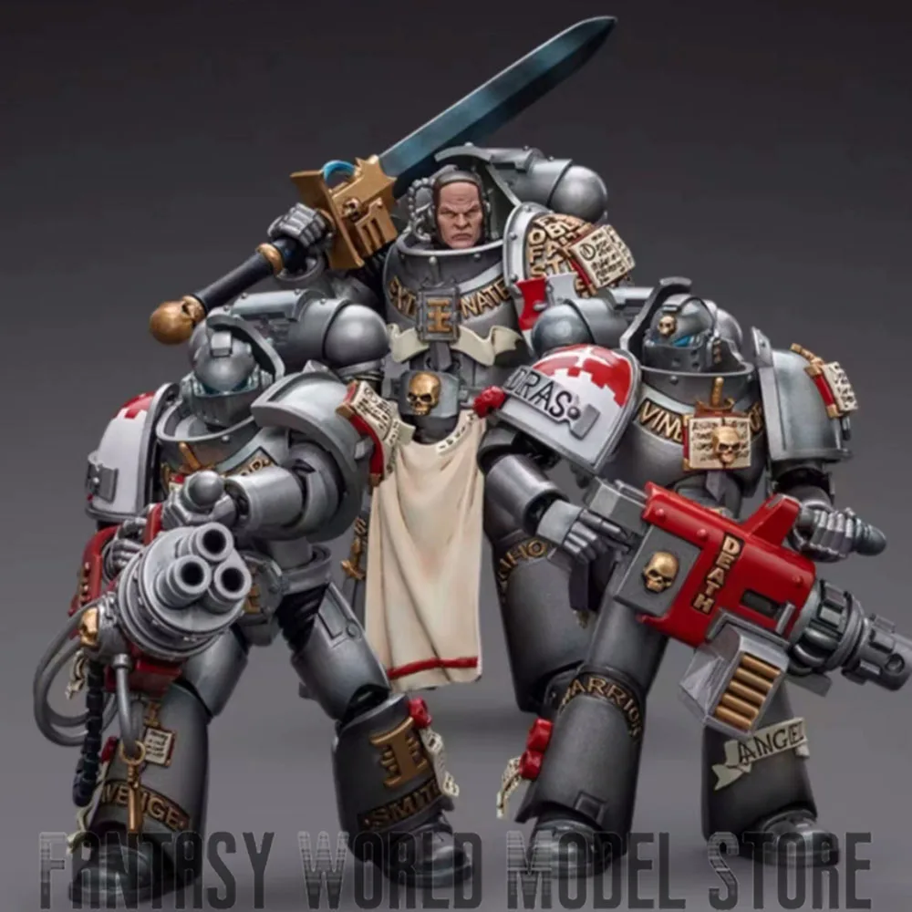 Joytoy-Cinzento-Knights-Strike-Squad-Collectible-Action-Figure-Modelo ...