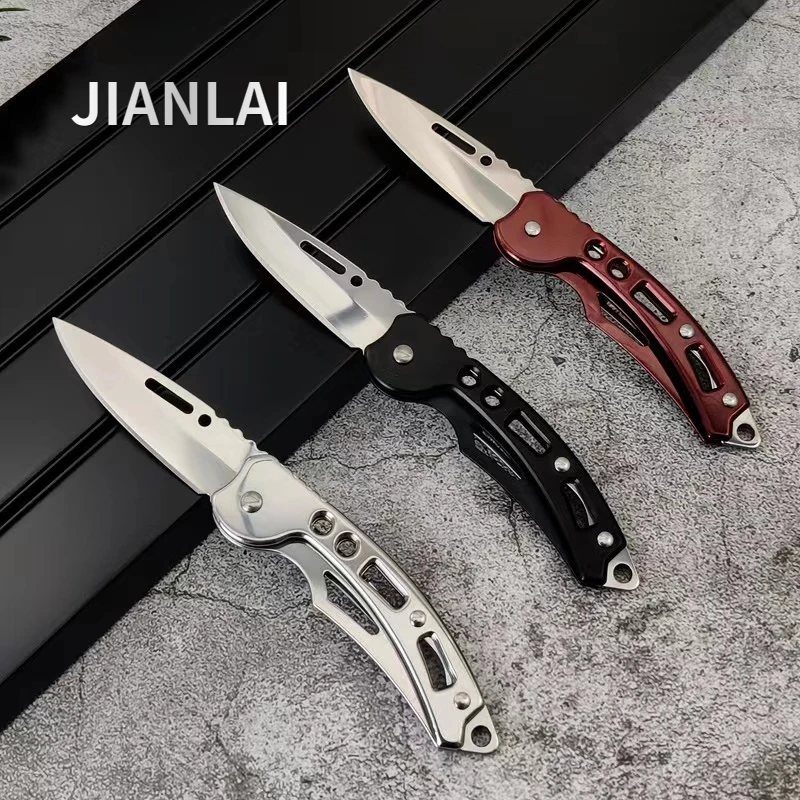 New-Outdoor-Mini-Outdoor-Folding-Knife-Stainless-Steel-Self-Defense ...