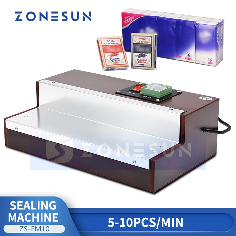 ZONESUN-Benchtop-Cellophane-Wrapping-Machine-Heat-Shrink-Blister-Film ...