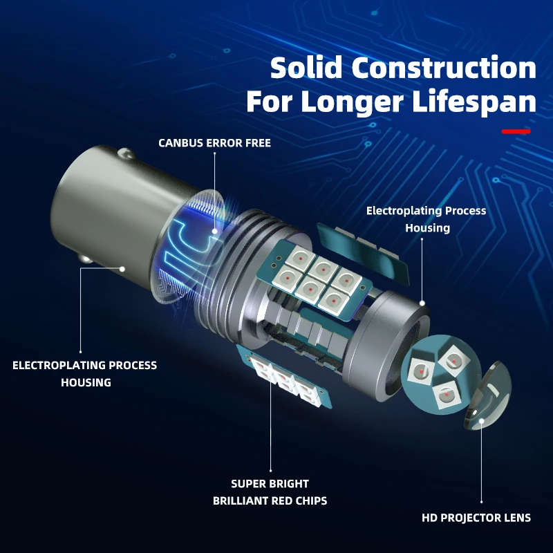 Nissan LED Brake Tail Light Bulbs – Exotic Car Accessories