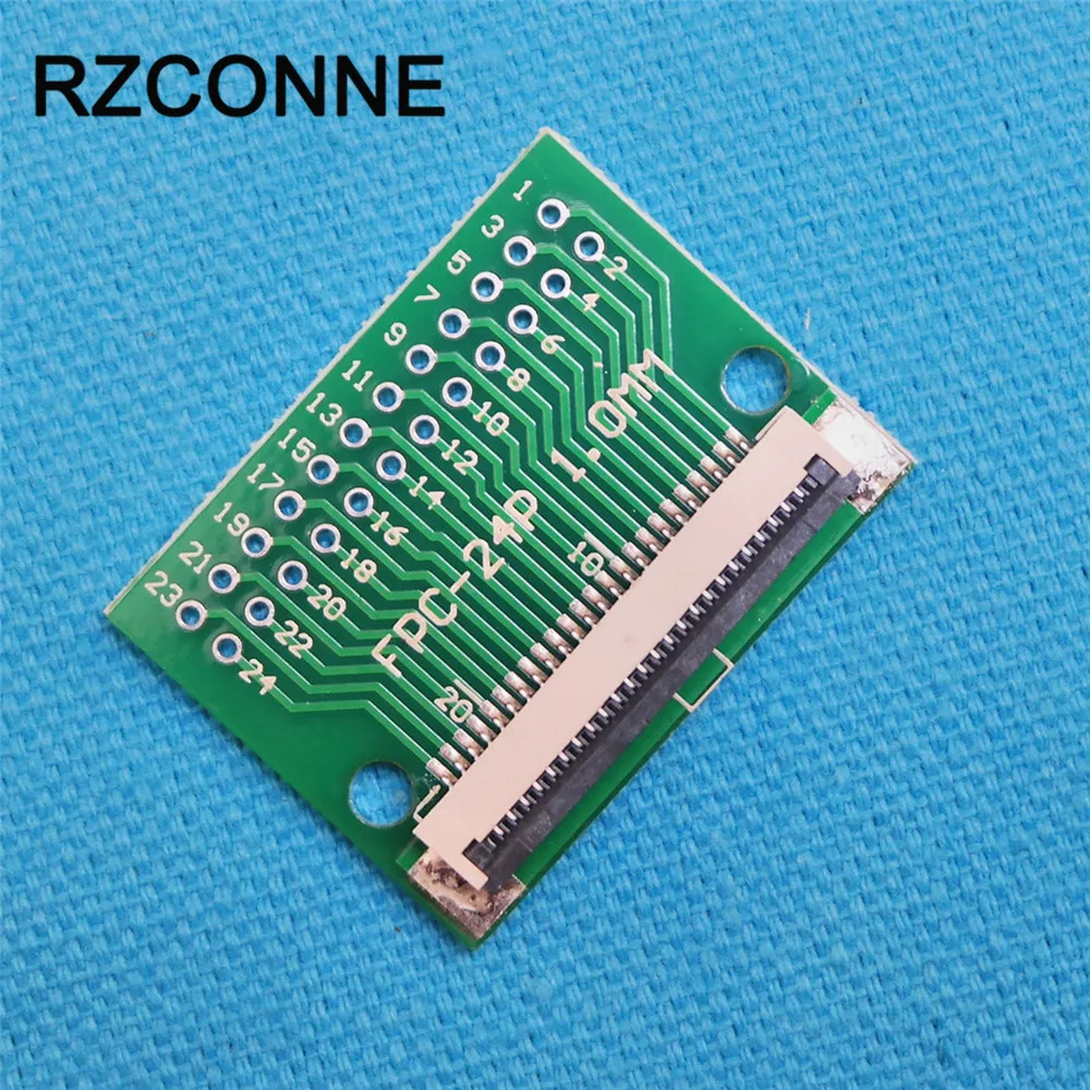 2pcs-lot-24P-FFC-FPC-Adapter-to-2-54mm-24Pin-Flat-Cable-Socket ...